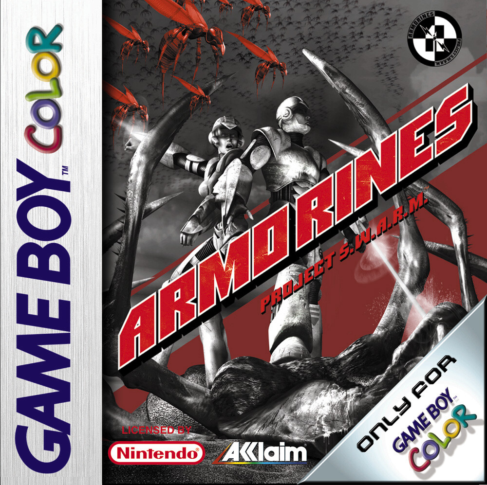 Armorines-Project S.W.A.R.M. (Nintendo Game Boy Color, 2000) for sale ...