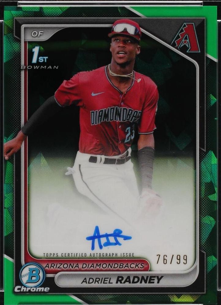 2024 Bowman Chrome Sapphire Edition - Prospects Autographs Adriel ...