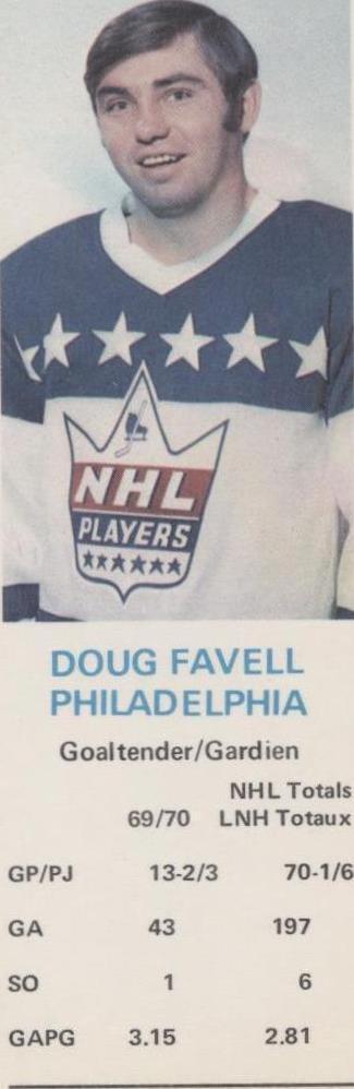 1970-71 Dad's Cookies - Doug Favell for sale online | eBay
