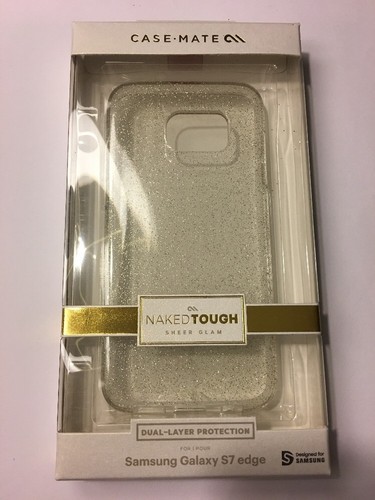 ️ Case Mate Naked Tough 2 Layer Case for Samsung Galaxy S7 Edge, SHEER GLAM 🔥 купить