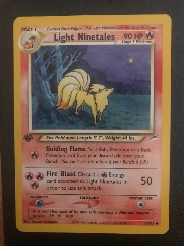 Light Ninetales Pokemon Cards - Find Pokemon Card Pictures With Our ...
