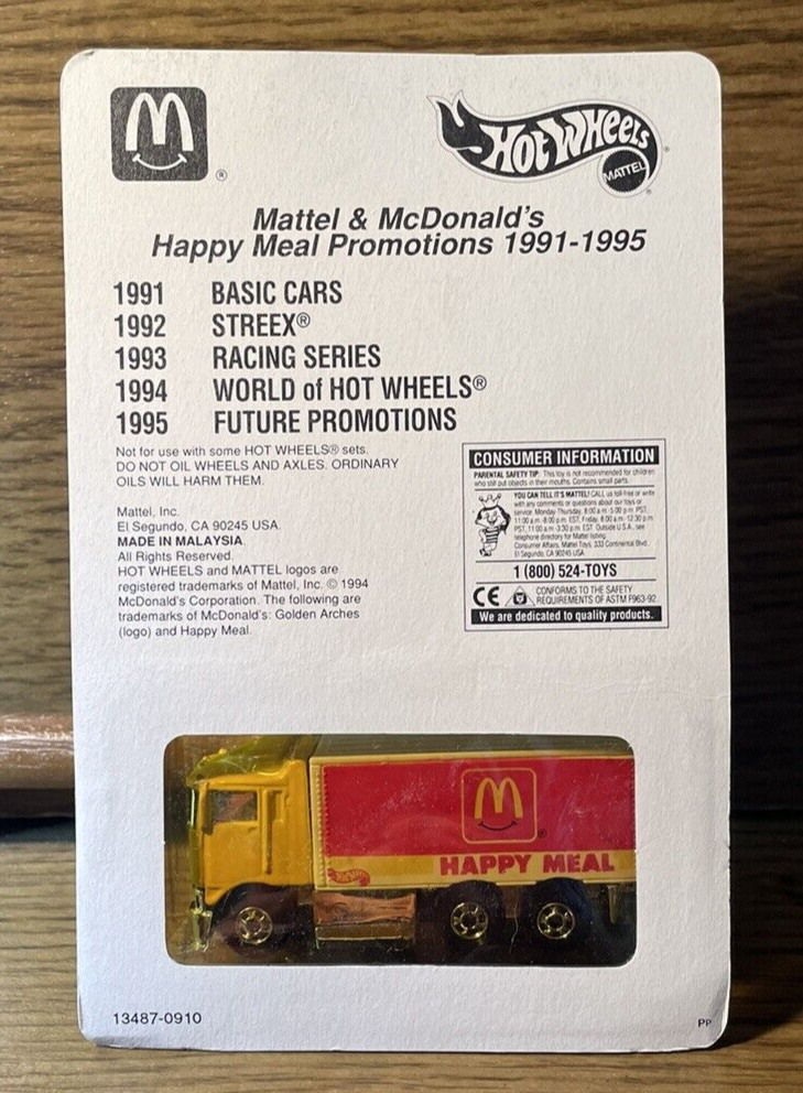 Mcdonald's Happy Meal | Hot Wheels