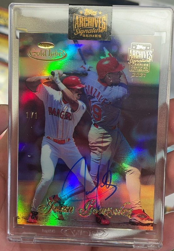 Topps Gold Label Baseball Card Big Image Gallery