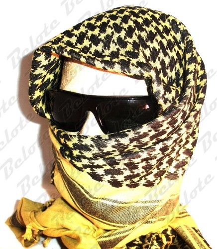 British SAS Shemagh Balaclava Khuffiah Sand & Black NEW | eBay