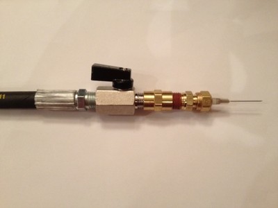 Nitrogen regulator w/ motion pro nitrogen needle 08-0075 ohlins showa ...