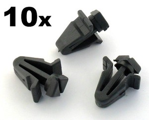 10x Plastic Trim Clips- For Radiator Grilles, Front Grill clips on some ...