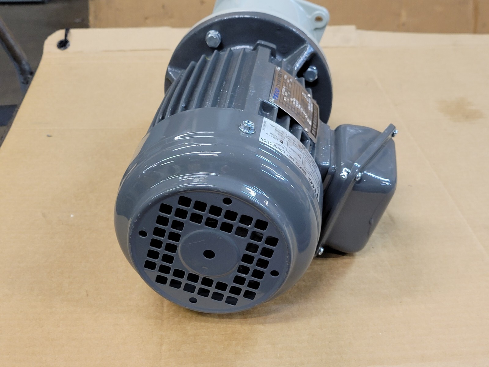 TECO MOTOR ETVFDA-A 240/480V 1/4 HP W BRAKE W LIMING REDUCER SVB-A10 15 ...