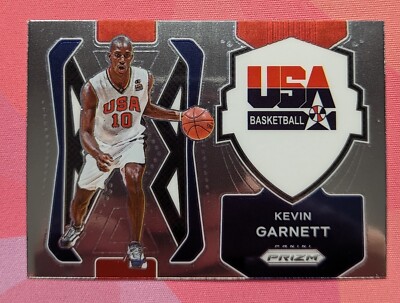 🏀2021-22 Panini Prizm USA Basketball Kevin Garnett Card #7 NBA Sports ...