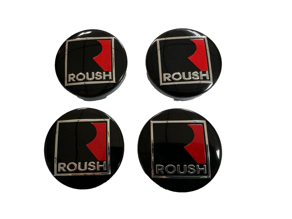 ROUSH Stage 1 2 3 427R H302 Mustang Wheel Rim Center Caps Set of 4x | 2 ...