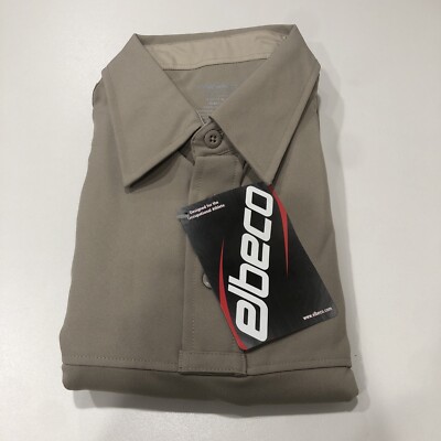 Elbeco Beige Textrop Undervest Long Sleeve Shirt Size 18/18.5 Sleeves ...