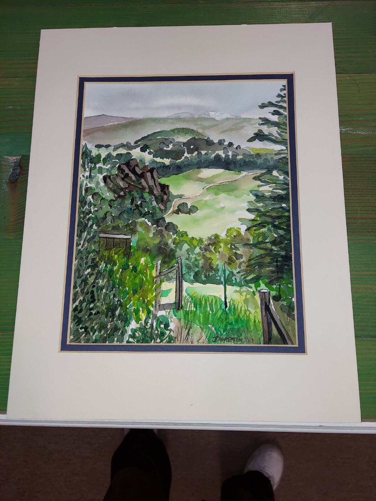 John P. Jameton Signed Original Watercolor Framed 11" x 14" | eBay