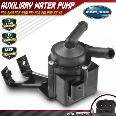 Auxiliary Water Pump for BMW 550i 650i 750i M5 2013-2016 M6 X5 2011 ...