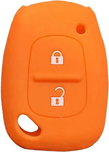 Cover Silicon for Key Renault Trafic Kangoo Master Vivaro Movano Orange ...
