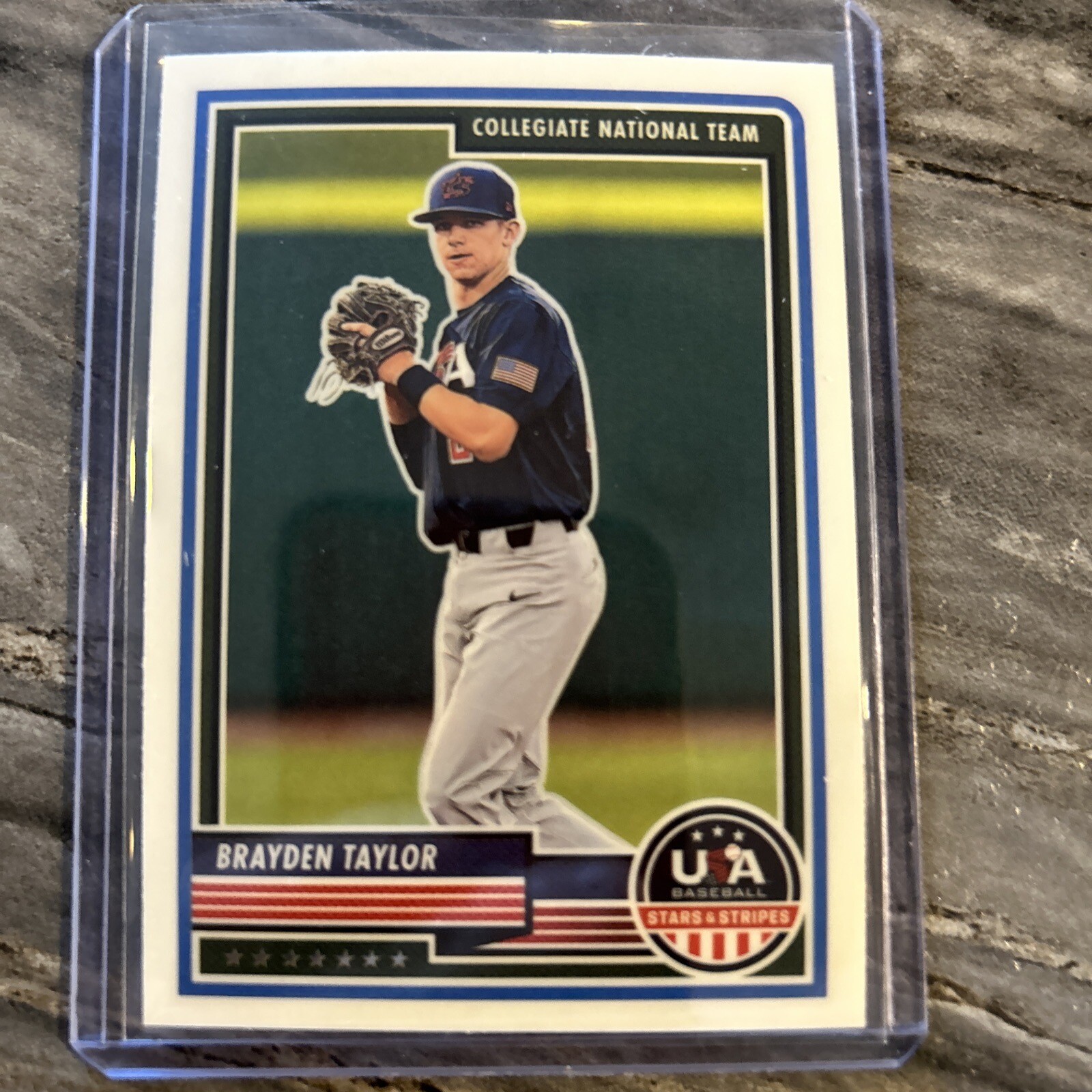 2023 Panini USA Baseball Stars & Stripes Brayden Taylor #96 SP Chrome ...