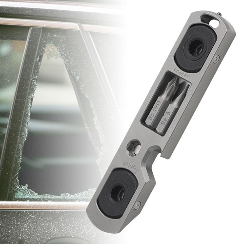 MINI Pry Bar Mini Ratchet Wrench Pocket Pry Bar with Window Break for ...