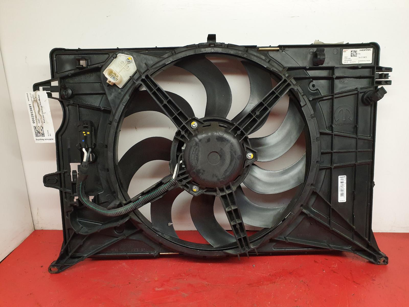 FIAT 500X COOLING FAN 2017 1.2L DIESEL 55266963 | eBay