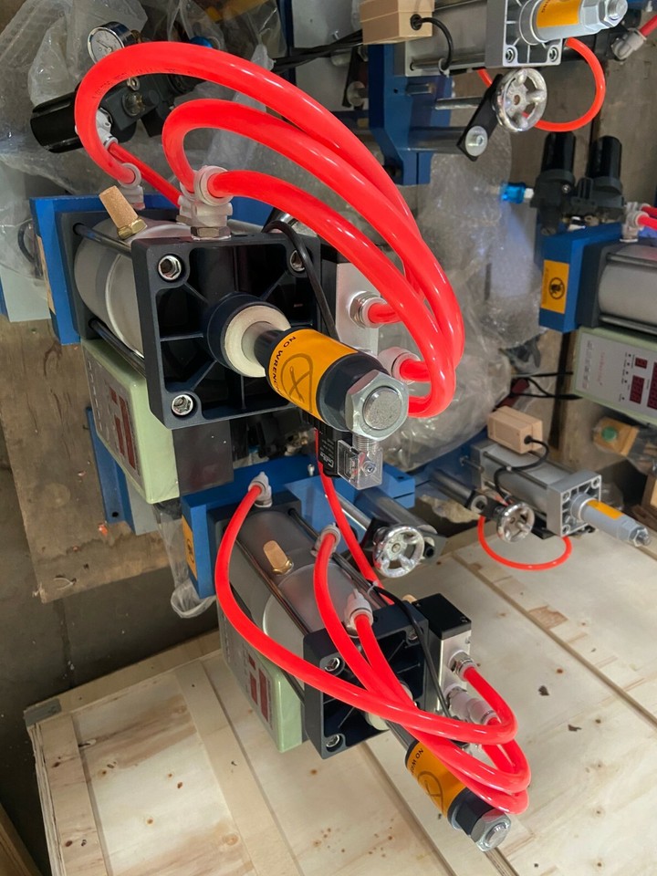 1763lbs Pneumatic Press Punch Machine 4" Stroke Single Acting Cylinder ...