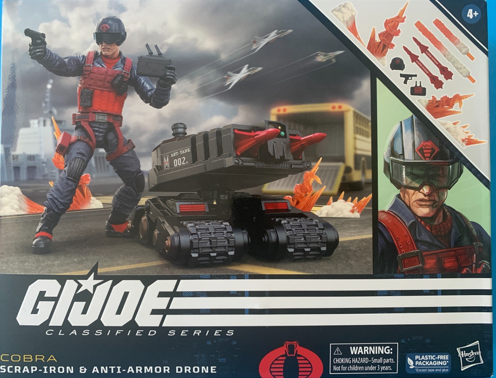 GI JOE CLASSIFIED SERIES COBRA SCRAP IRON #74 IN STOCK | eBay