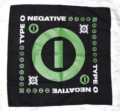 Type O Negative Symbol Bandana Heavy Metal | eBay
