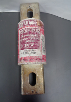 Nice Littelfuse LDC 300 300 Amp Fuse Powr-Pro 600V Class L Hi ...