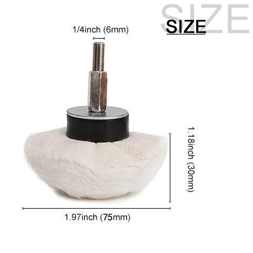 Buffing Pad Polishing Mop Car Wheel Buffer Polisher Kit Drill ...