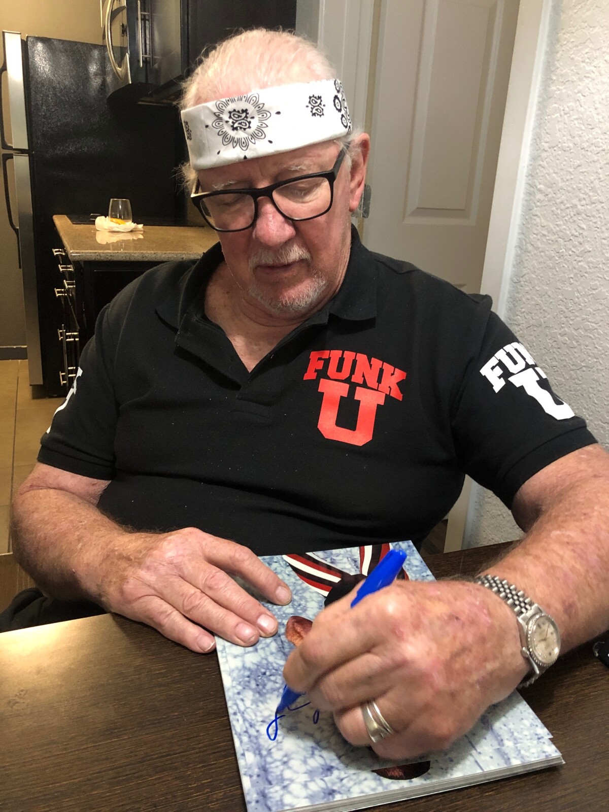 Terry Funk Signed 8x10 Photo ECW Wrestling WWE Wrestler NWA WWF ...