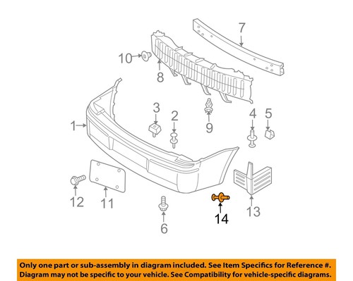 CHRYSLER OEM 93-23 300 Rear Bumper Bumper Components-Lower Bracket ...