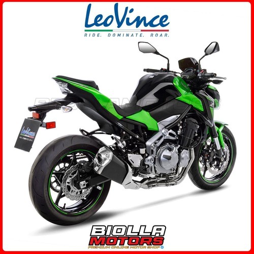 8091 COLLECTEUR D'ÉCHAPPEMENT LEOVINCE KAWASAKI Z 900 2018 - - EURO 4 ...