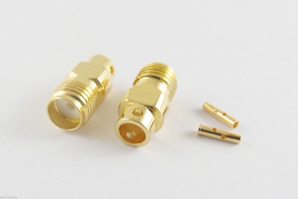 10pcs SMA Female Jack Solder for Semi-rigid RG402 0.141" Cable RF ...