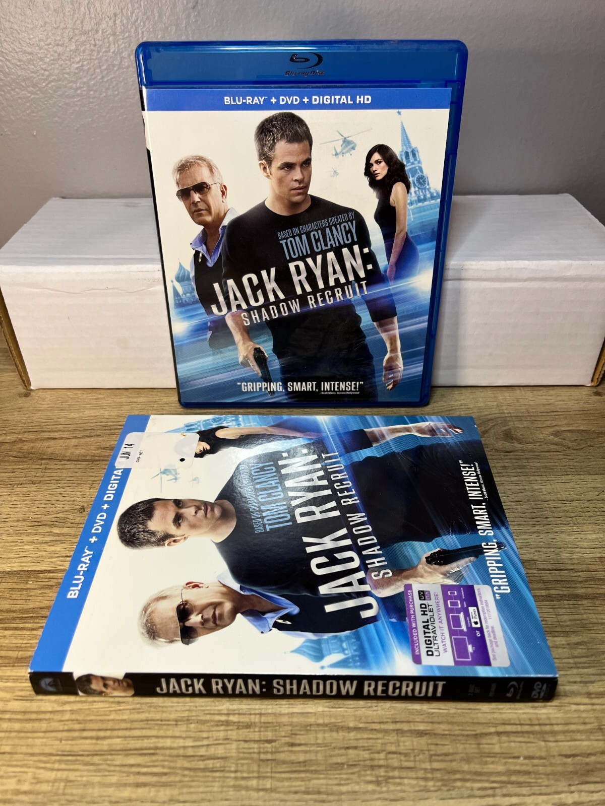 Jack Ryan Shadow Recruit 2022 Dvd Cover