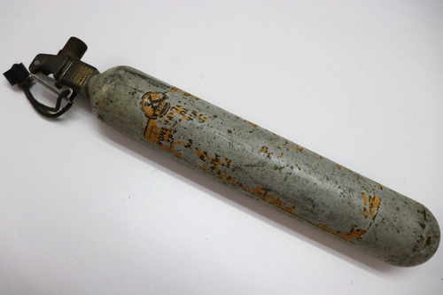 WWII US Kidde carbon dioxide Life Raft tank with top Non-Shatterable ...