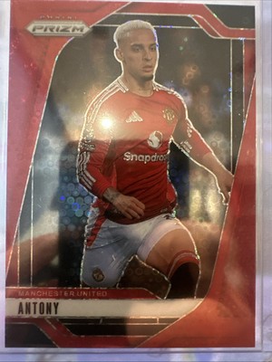 Antony Red Parallel Color Match Numbered 44/49 Panini Prism 24/25 | eBay