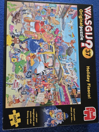 Wasgij 1000-Piece Jigsaw Puzzle Original 37 Holiday Fiasco Edition ...