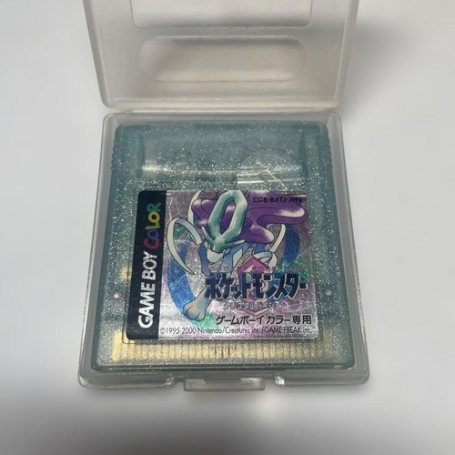 Pokémon Crystal Version Game Boy Cartridge with Case Japan Used Japan ...