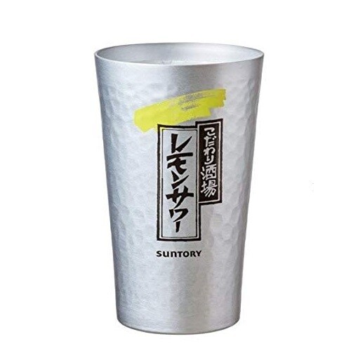 Suntory Dedicated Lemon Sour Aluminum Tumbler 2pc Kodawari Sakaba Pair ...