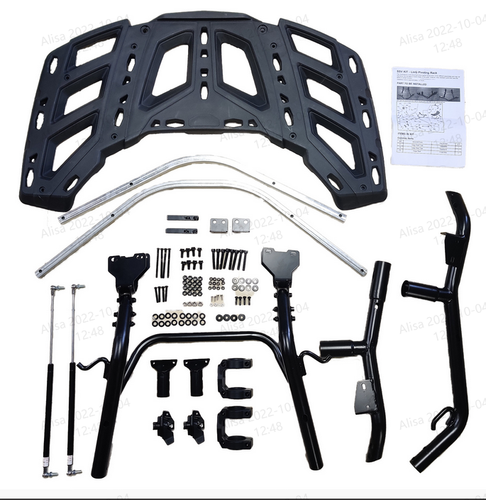 #715002881 Rear Tire Cargo Rack LinQ Pivoting Rack For 2017-2025 Can Am ...