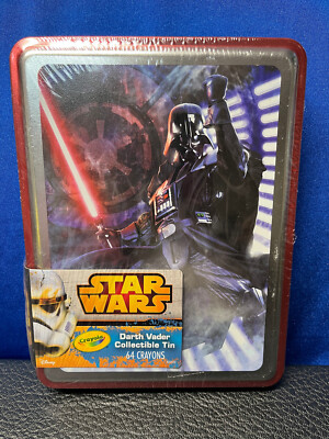 Collective Crayola Star Wars Darth Vader Collectible Tin and Crayons ...