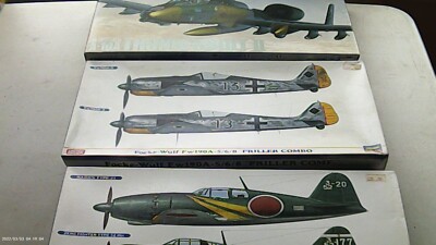 HASEGAWA - PLASTIC MODEL KITS - 1/72 - VARIOUS PLANE MODEL KITS | eBay UK