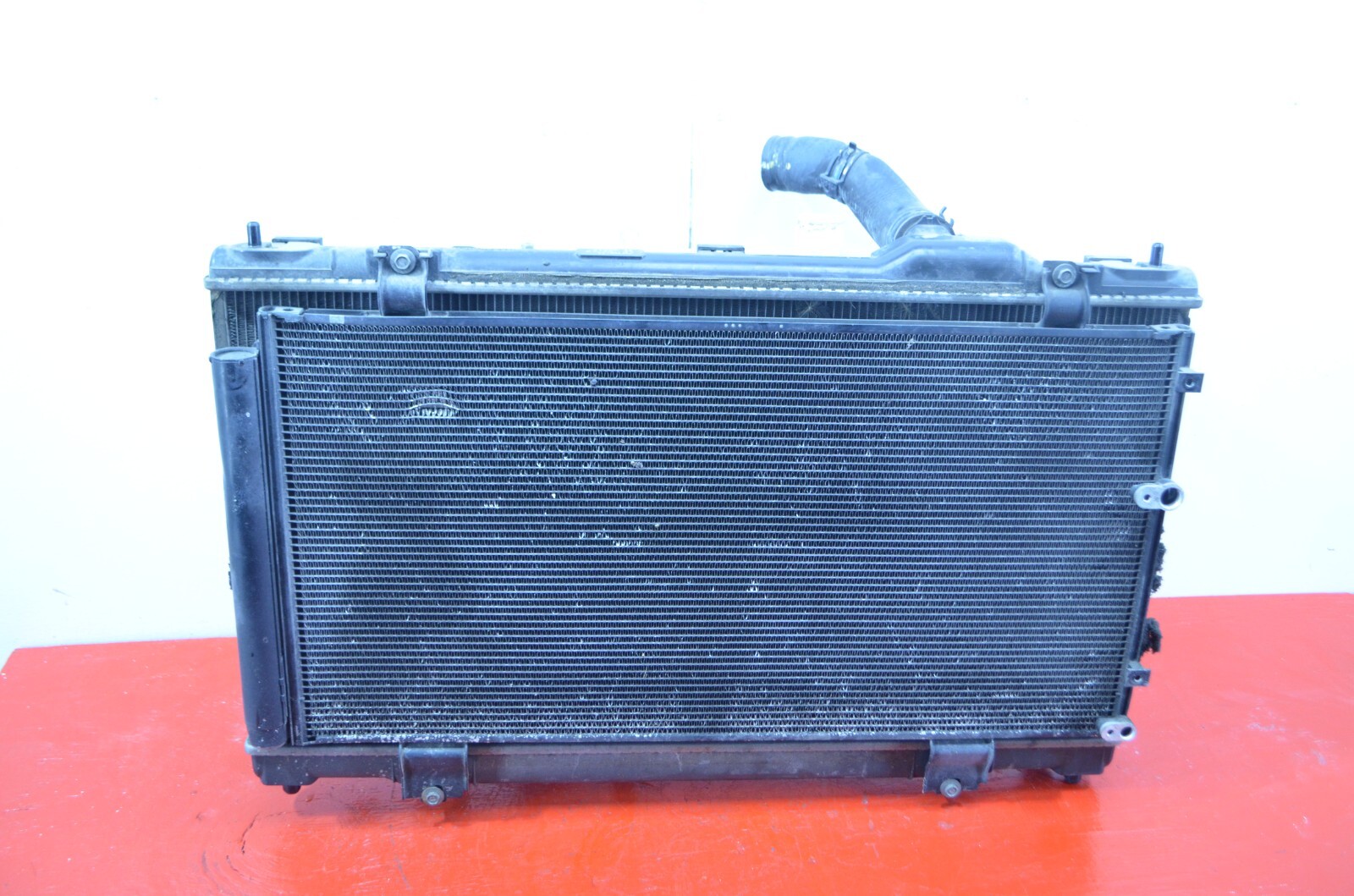 06-13 LEXUS IS250 IS350 ENGINE COOLING RADIATOR AC CONDENSER W FAN ...