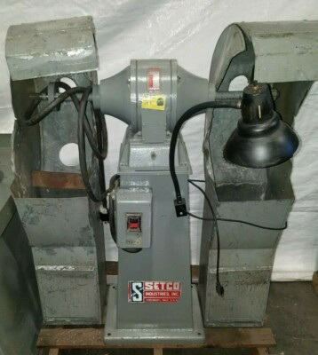 Setco Cadet #101 Double Wheel Buffer 1 HP 440V Polisher Grinder Jack ...