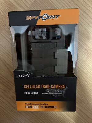 SPYPOINT LM-2 Nationwide Cellular Trail Camera (LM-2-NW) 887157022204 ...