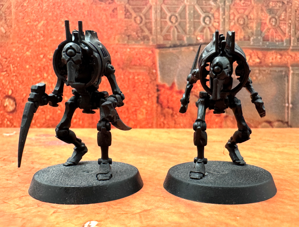 2x CRYPTOTHRALLS BUILT Necrons Warhammer 40K | eBay