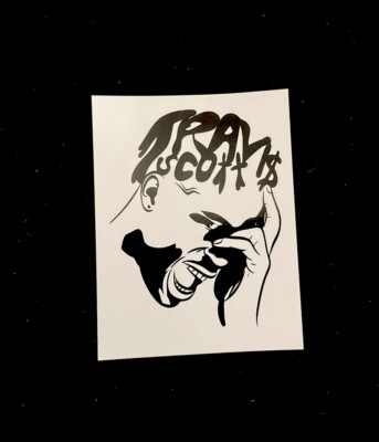 2” Travis Scott HipHop RAP Decal Sticker Drake NAS DMX Music Jay-J Dr ...