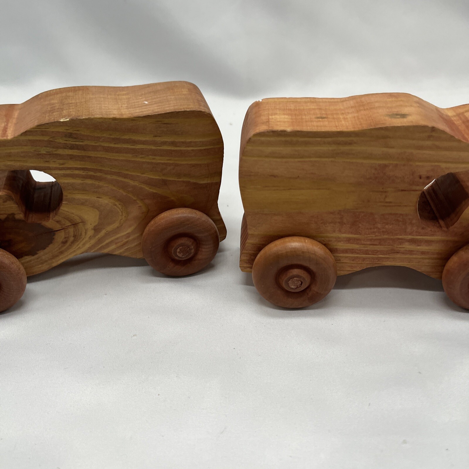 Handmade Wood Toy Cars, Push-Pull Cars, And Airplanes Set Of 4 | eBay