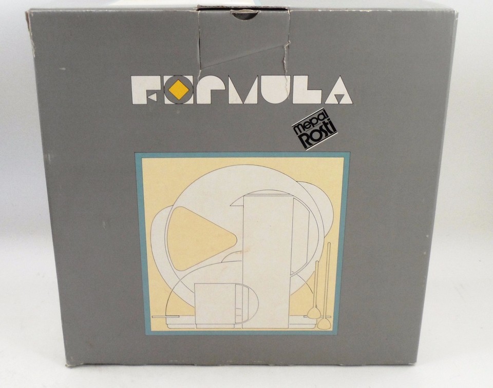 MIB Rare Danish Modernist Rosti Mepal Formula 1 White Serving Tray ...