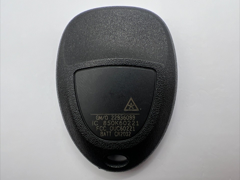 OEM GM Keyless Entry Remote 22936099 3 Button Key Fob | eBay