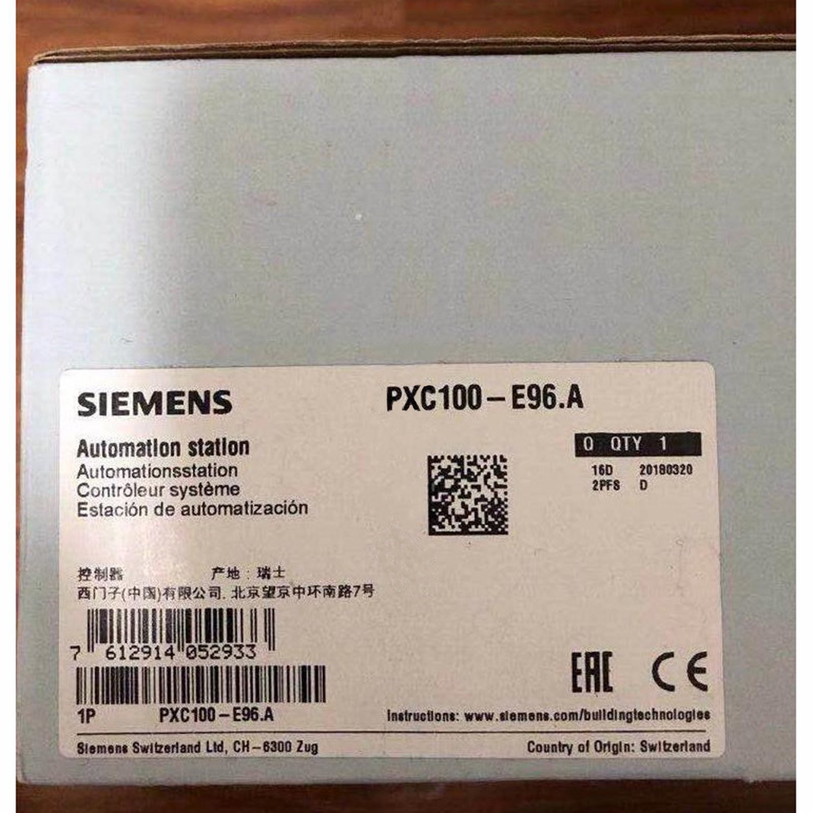 NEW For SIEMENS 1PS PXC100-E96.A In Box Free Shipping 7612914052933| eBay