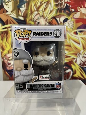 Funko POP! NFL-Limited Las Vegas Raiders Santa Claus Figure#210W/pop ...