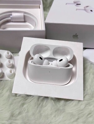 Apple Pro 2nd Generation Bluetooth Earbuds Earphone with Charging Case ...