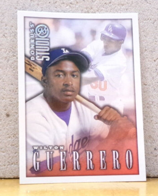 AUCTION - 550 BASEBALL CARD DONRUSS STUDIO '98 LOS ANG. DODGERS WILTON ...